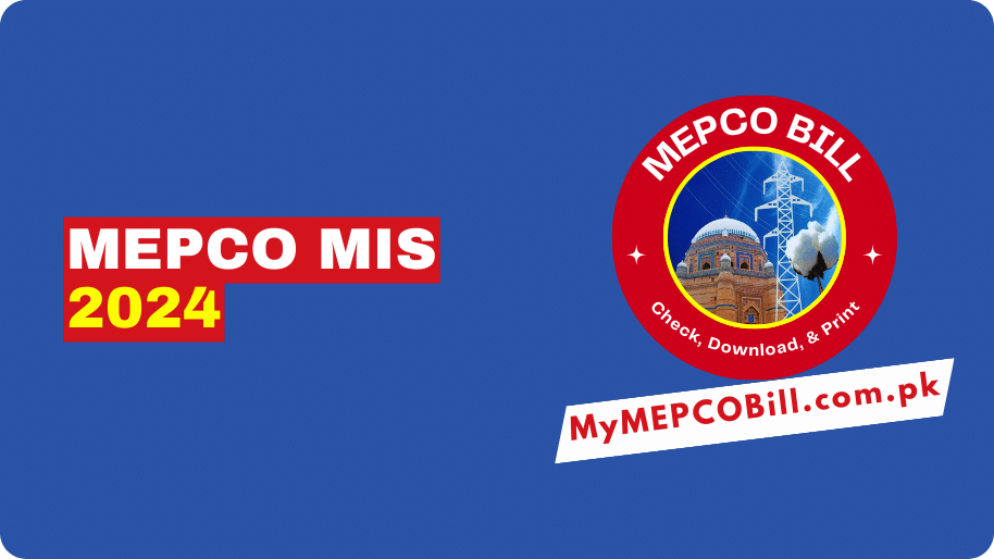 MEPCO MIS Online 2024 - Management Information System